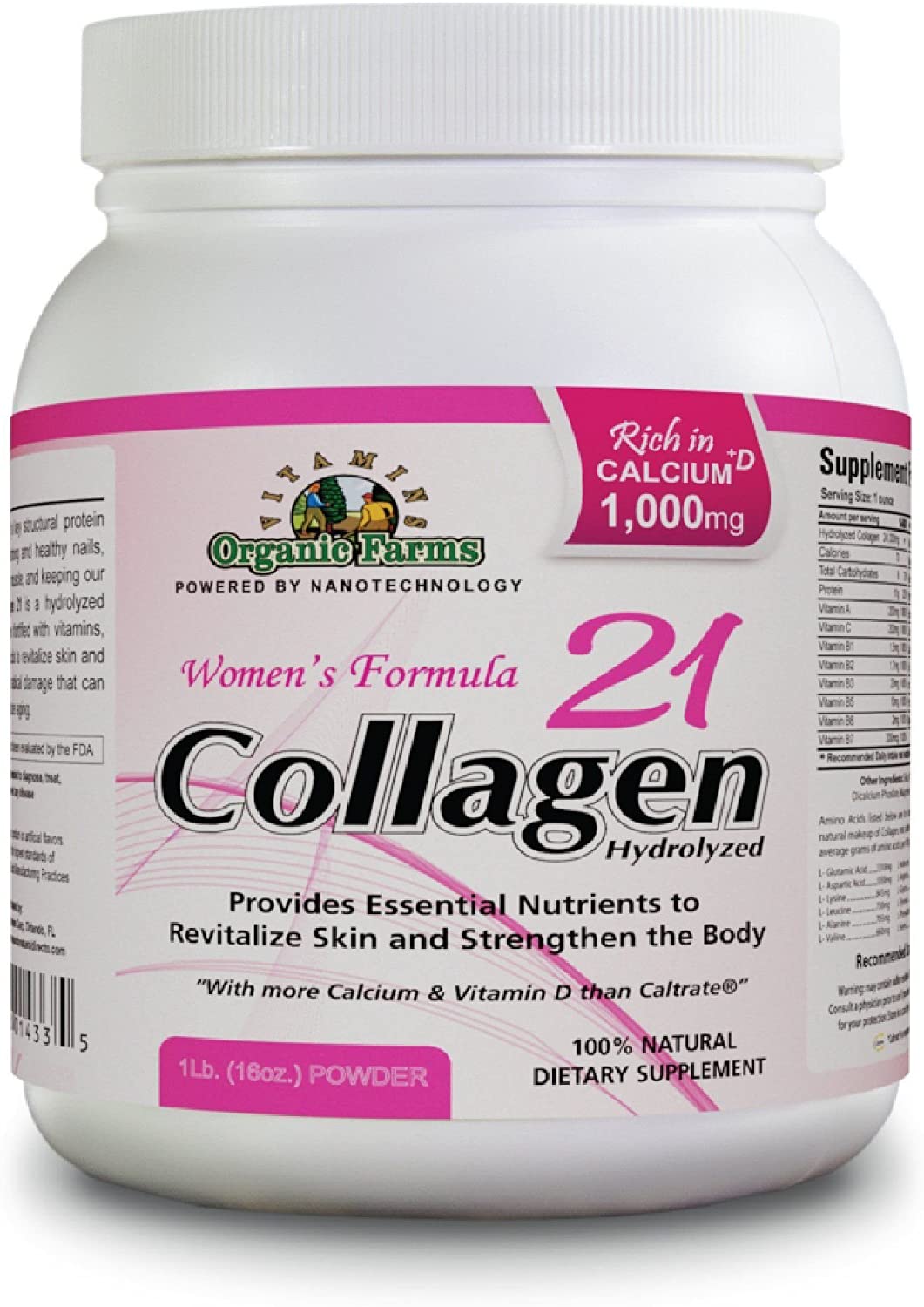 Organic Farms Collagen 21 – Vitamin Plus PR